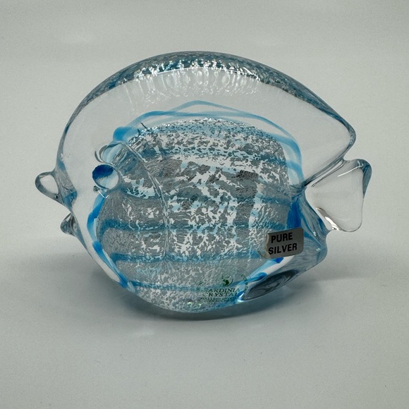 Marcolin Sardinia Crystal | Accents | Italian Marcolin Art Glass Fish ...
